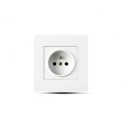 NUNADERNU Wall Power Outlet - White Standard Electrical Outlet ...