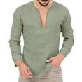 Casual Big And Tall Long Sleeve Shirt for Everyday Leisure and Spring ...