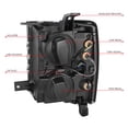 DNA Motoring OEM-HL-0027-R Headlight for 2014-15 Chevy Silverado 1500 ...