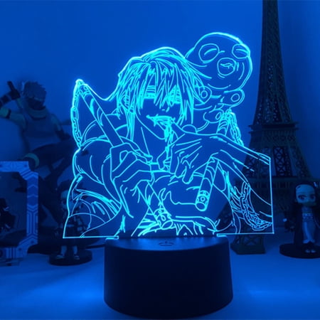 Acrylic 3D LED Anime lamp Anime Jujutsu Kaisen nightlights lamp ...