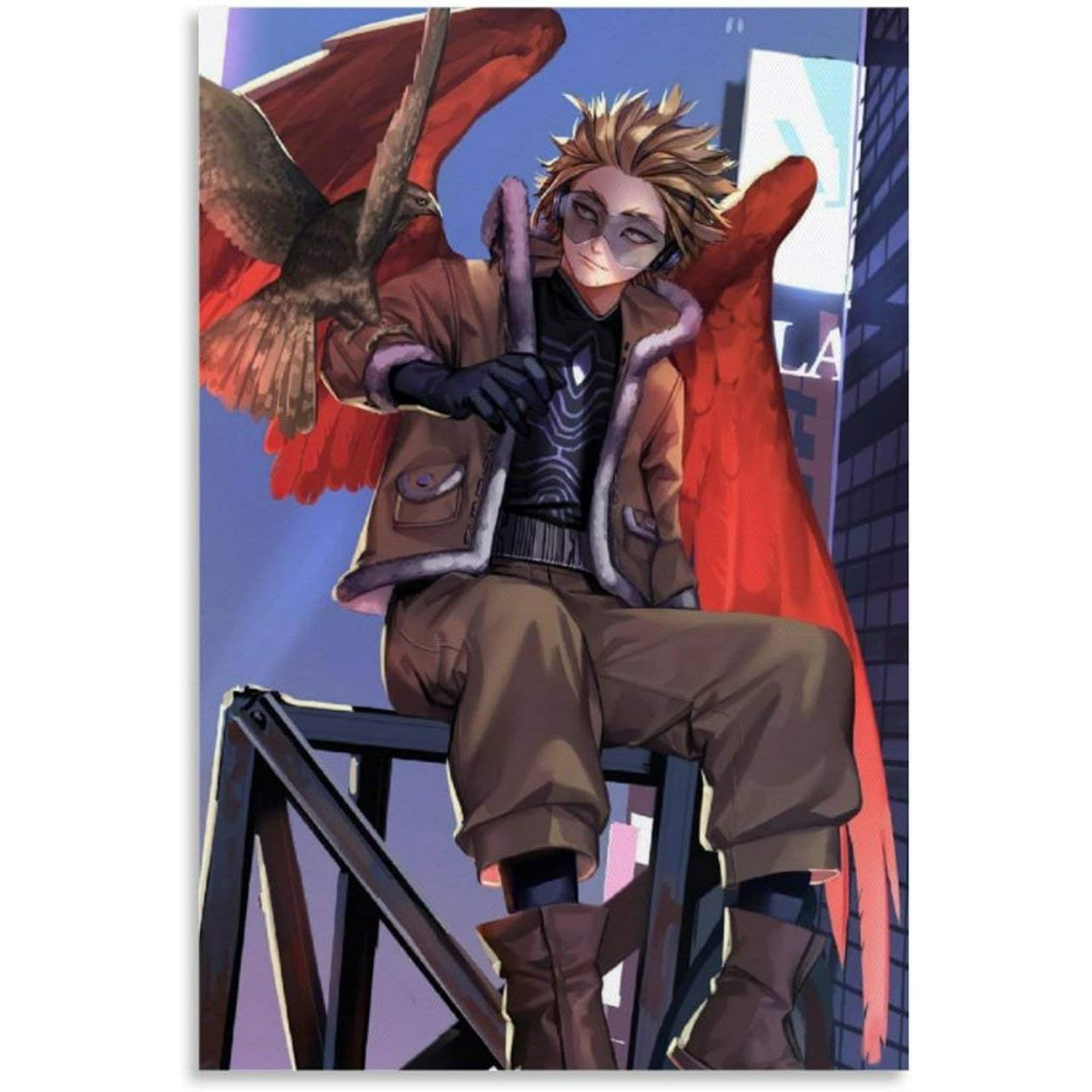 Click here for Phfzjyou Mha Hawks Anime Poster Frameless Painting... prices