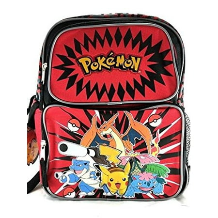 Small Backpack - Pokemon - Pikachu Plusle & Minun 12" School Bag New ...