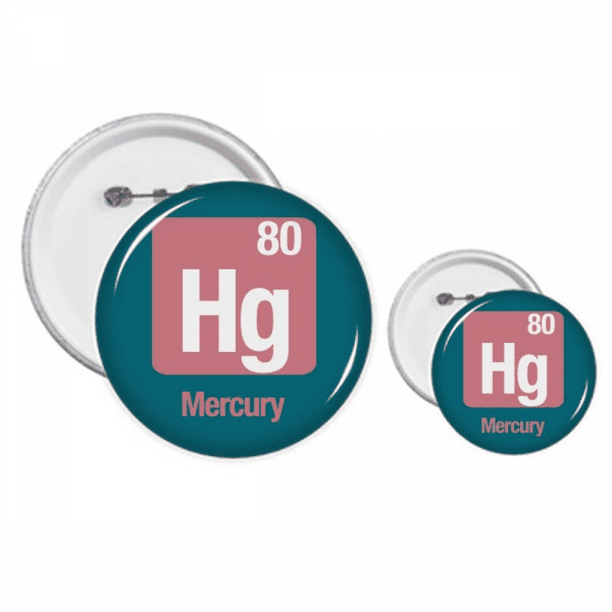 Hg Checal Element Science Pins Badge Button Design Kit Craft Sets ...