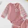Baby Boy Clothes Fall Toddler Infant Plaid Patchwork Outfit Short ...