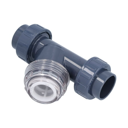 Garosa Y Type Strainer 40mm PVC Pipe Small Resistance Fast Stream Speed ...