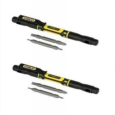 Stanley 4-in-1 Mini Precision Magnetic Multi-Tool Pocket Screwdriver ...