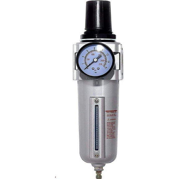 Master Airbrush True Diaphragm Airbrush Pressure Regulator with Gauge ...