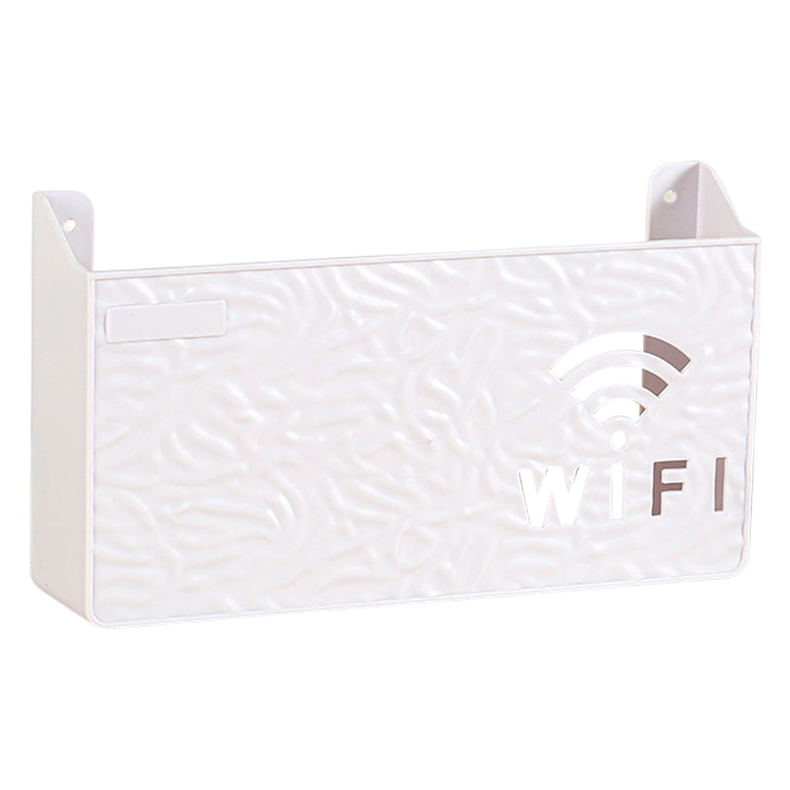 Hesroicy Wall-Mounted Wireless Router Box - Hollow Out Design for ...