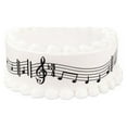 Whimsical Practicality's Music Notes Edible Icing Image Cake Border ...