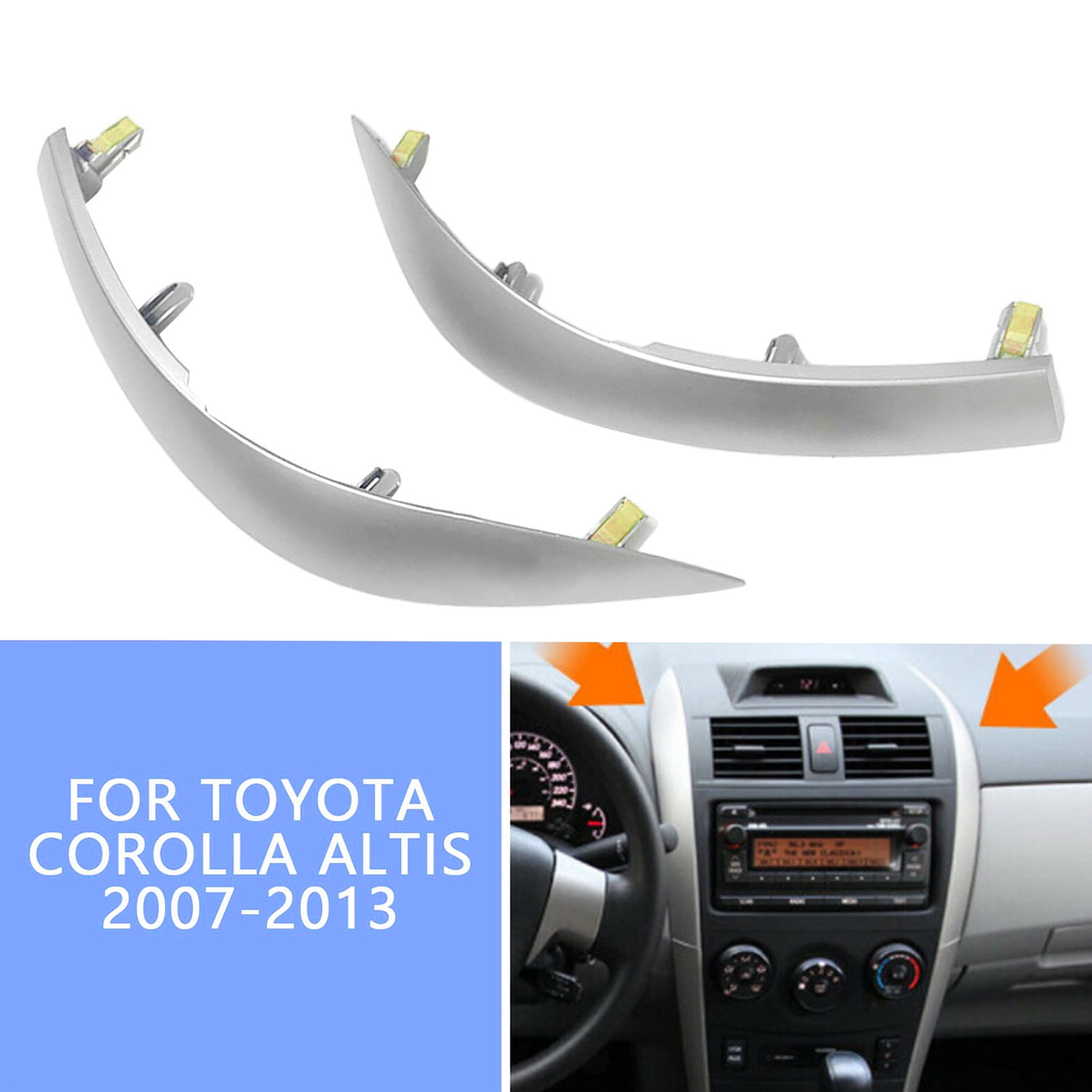 Max Motosports - Pair Right&Left Upper Side Central Dashboard Trim ...