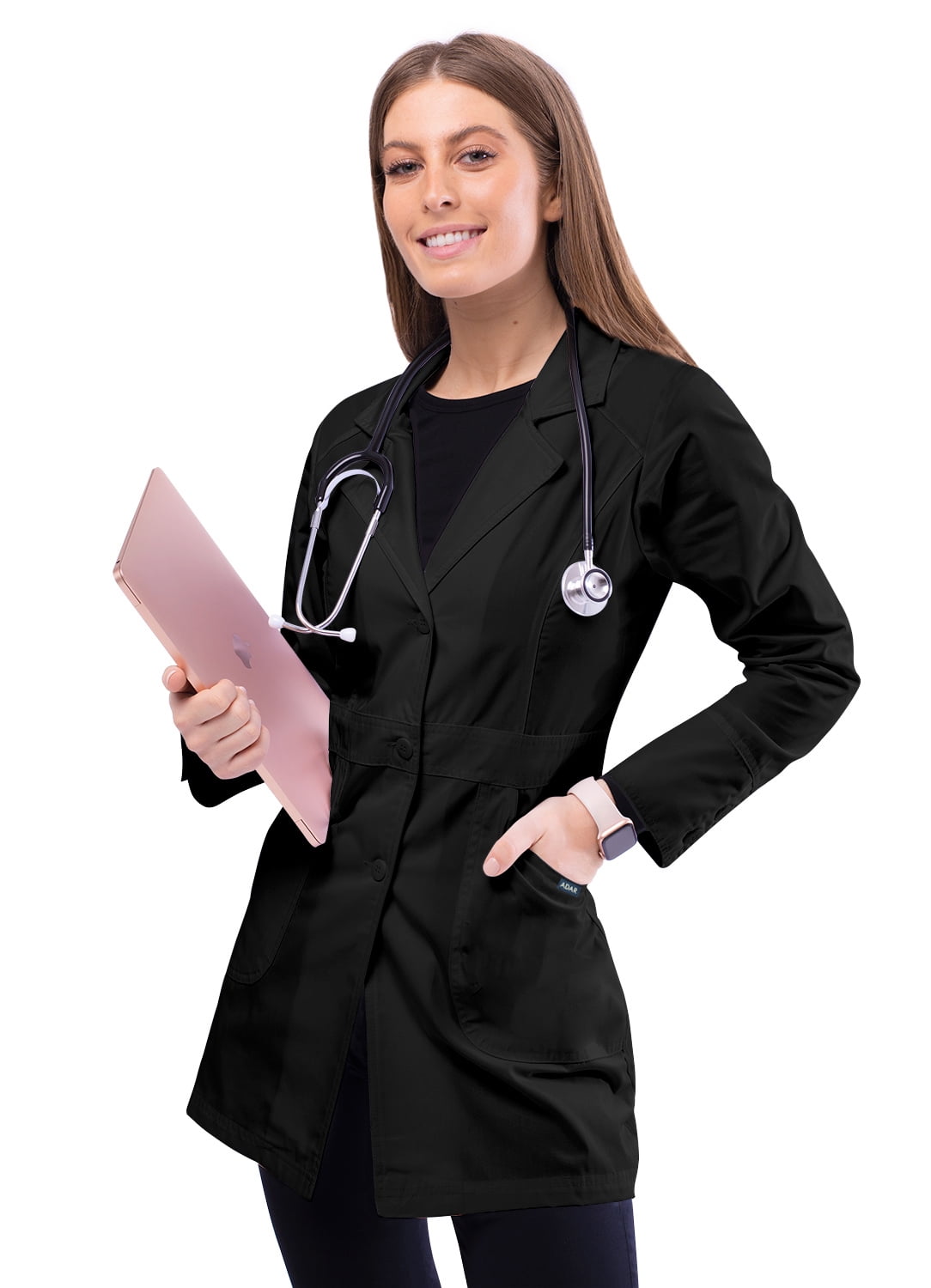 Adar Universal Lab Coats For Women - Perfection 32" Lab Coat - Walmart ...