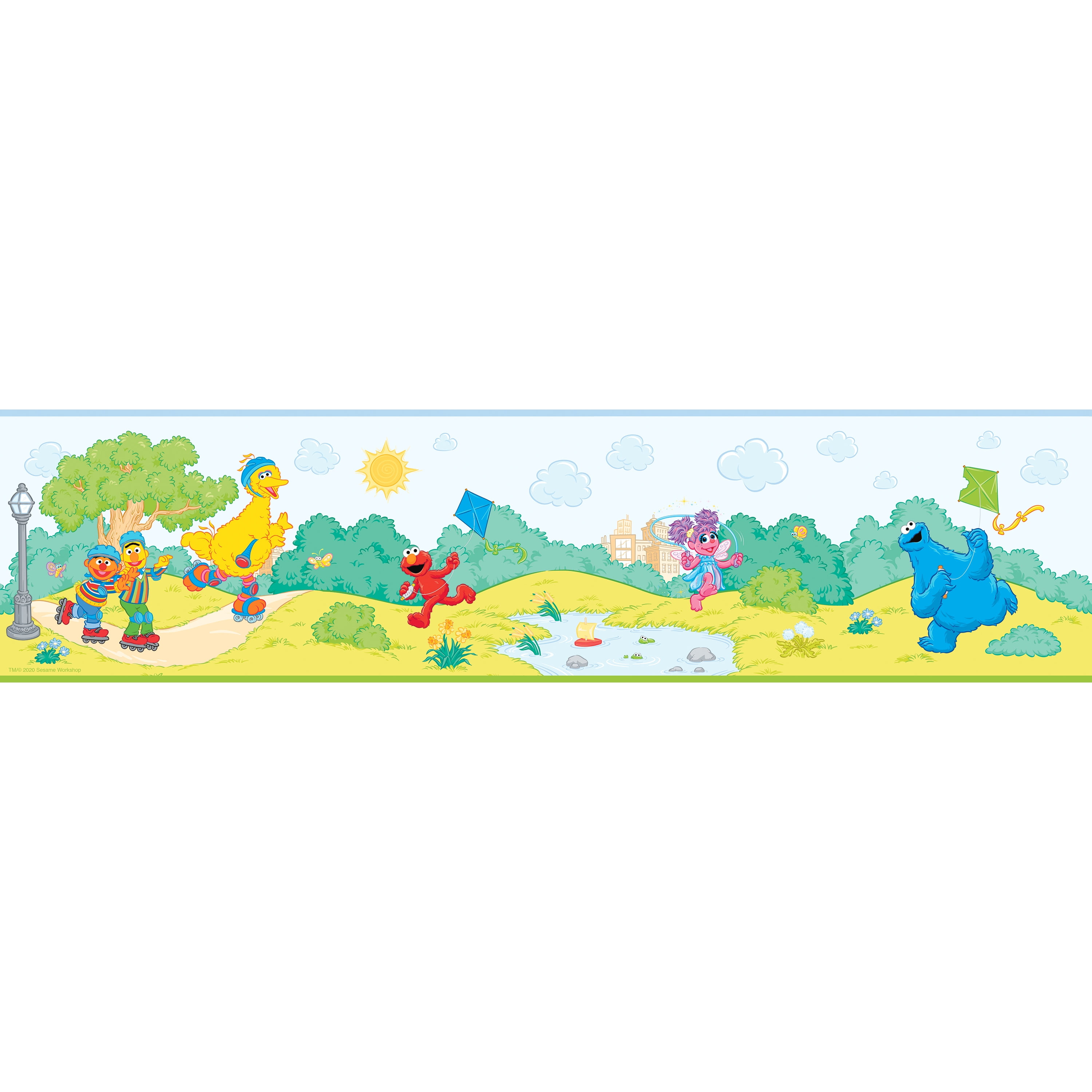 Bert Sesame Street Clipart Border