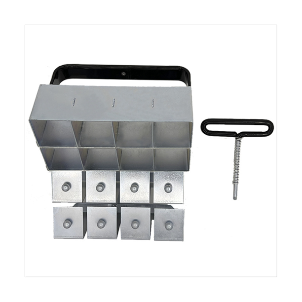 Manual Soil Block Maker Double 1 Out 8 Soil Blocker Garden Tool Soil ...