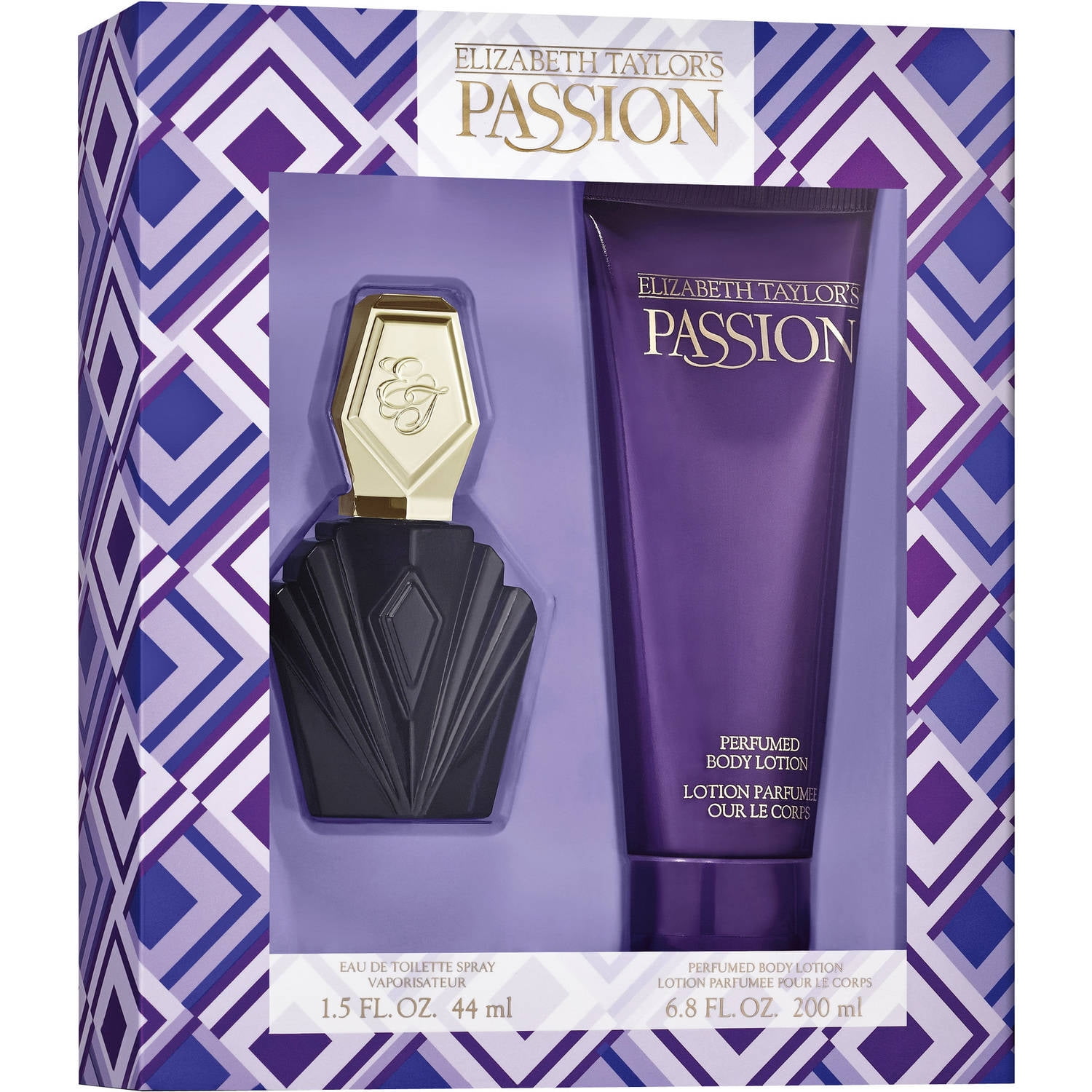 Elizabeth Taylor Passion Eau De Toilette 2 Piece Set 1 ea - Walmart.com