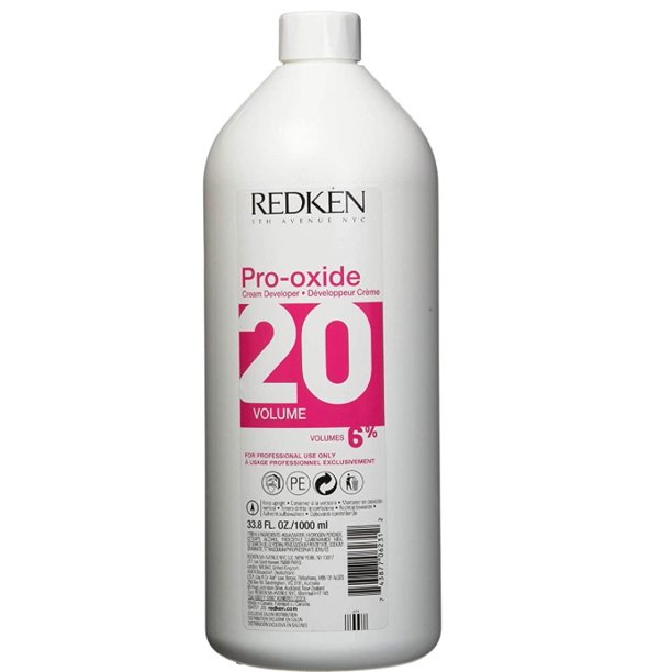 Redken Pro-oxide Cream Developer - 20 Volume 6% By for Unisex - 33.8 ...