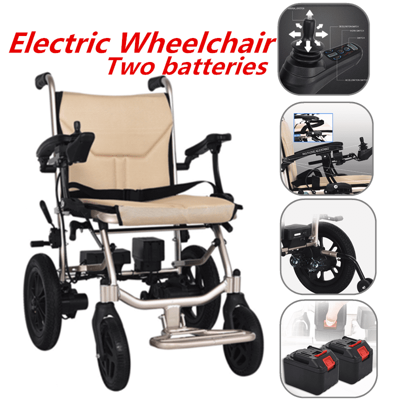 Buy Pcmos Lightweight Electric Wheelchair Scooter For Adult Folding ...