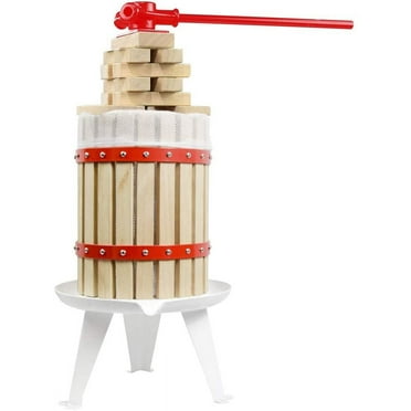SQUEEZE master Fruit Apple Cider Wine Classic Press- 1.6 Gallon/6L ...