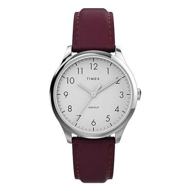 Timex Women's Easy Reader 30mm Perfect Fit Watch – Silver-Tone Case ...