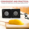 GJX 2026 New 1 Pair of Mini Wired Speaker Desktop Usb Computer Speaker ...