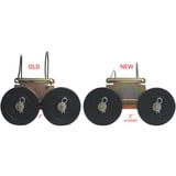 Extreme Max Power Wheels Driveable Snowmobile Dollies (Standard ...