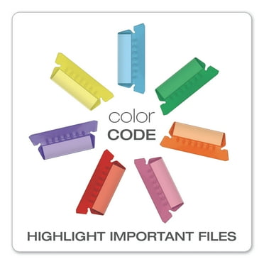 Pendaflex Colored Hanging Folders, 1/5 Tab, Legal, Assorted Colors, 25 ...