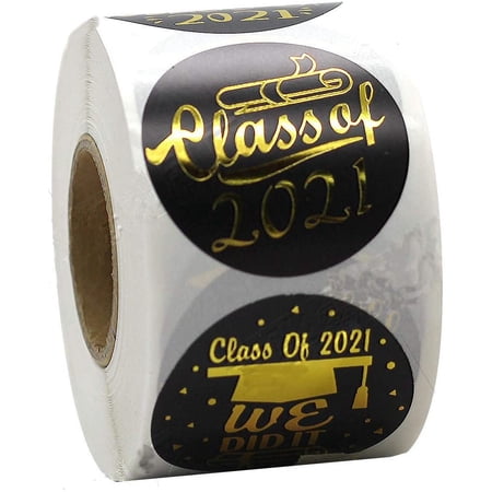 Class of 2021 Stickers,Graduation Envelope Seals,Graduation Party Favor ...