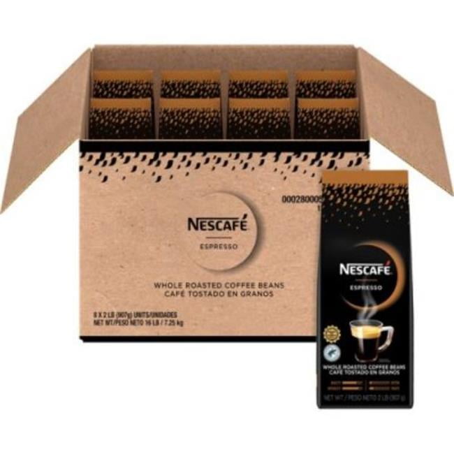 Nescafe NES59095 2 lbs Espresso Whole Roasted Coffee Beans - Walmart.com