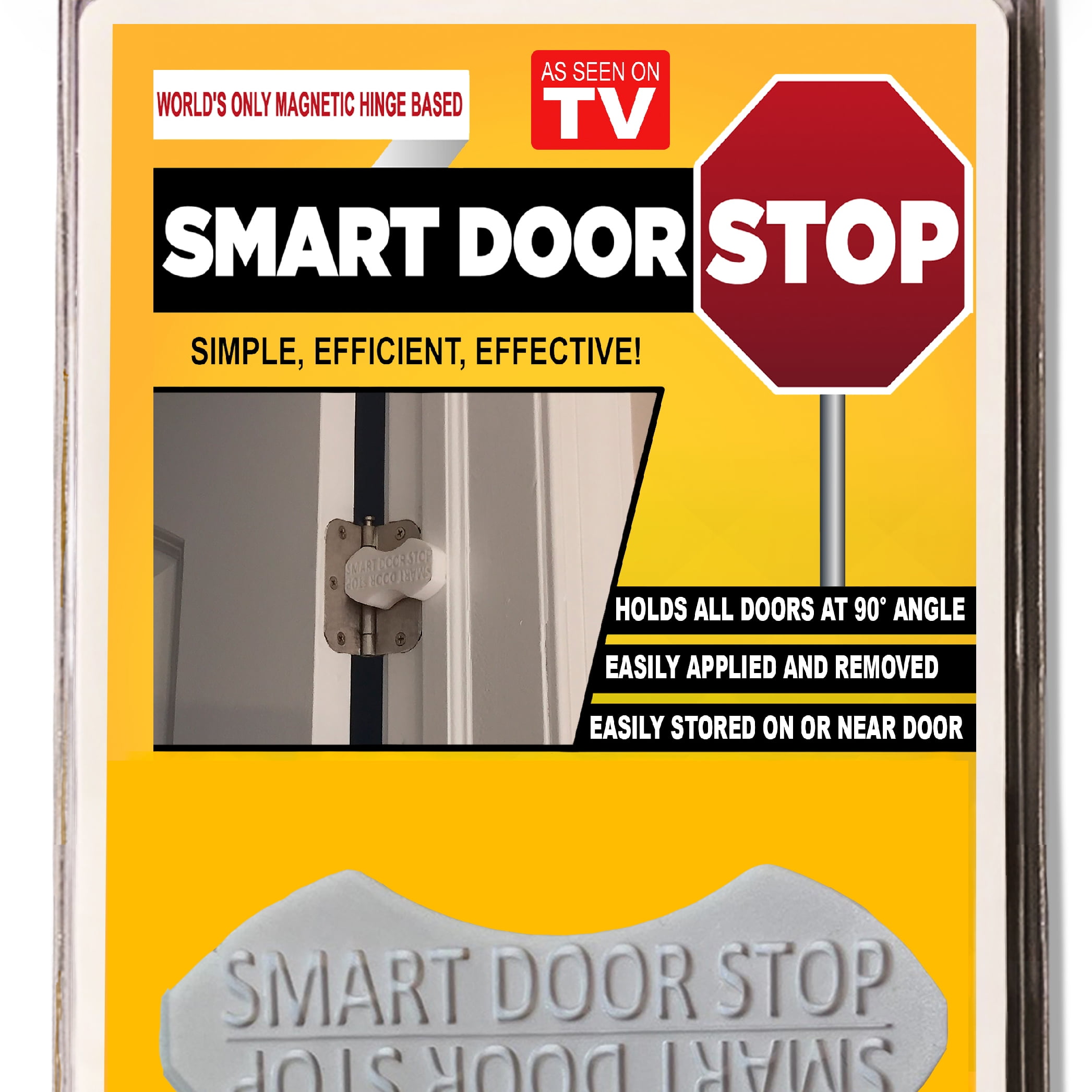 Vaiyer Magnetic Hinge Based Smart Door Stop, First and Only Magnetic ...