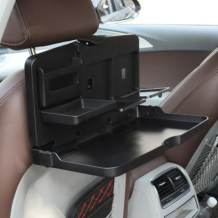 TERGAYEE Car Backseat Tray Table Multi Functional Portable Foldable Car Seat Tray Desk for Food Meal Snack Laptop for Working Writing Eating Traveling Walmart