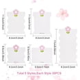 150Pcs 5 Styles Paper Hair Tie Display Cards Sets Hair Clip Display ...