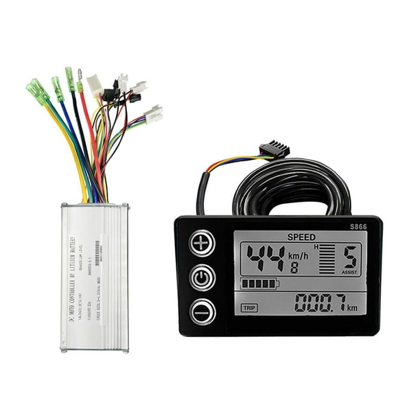 22A 500W Electric Motor Controller 36V/48V Waterproof LCD Display Panel ...