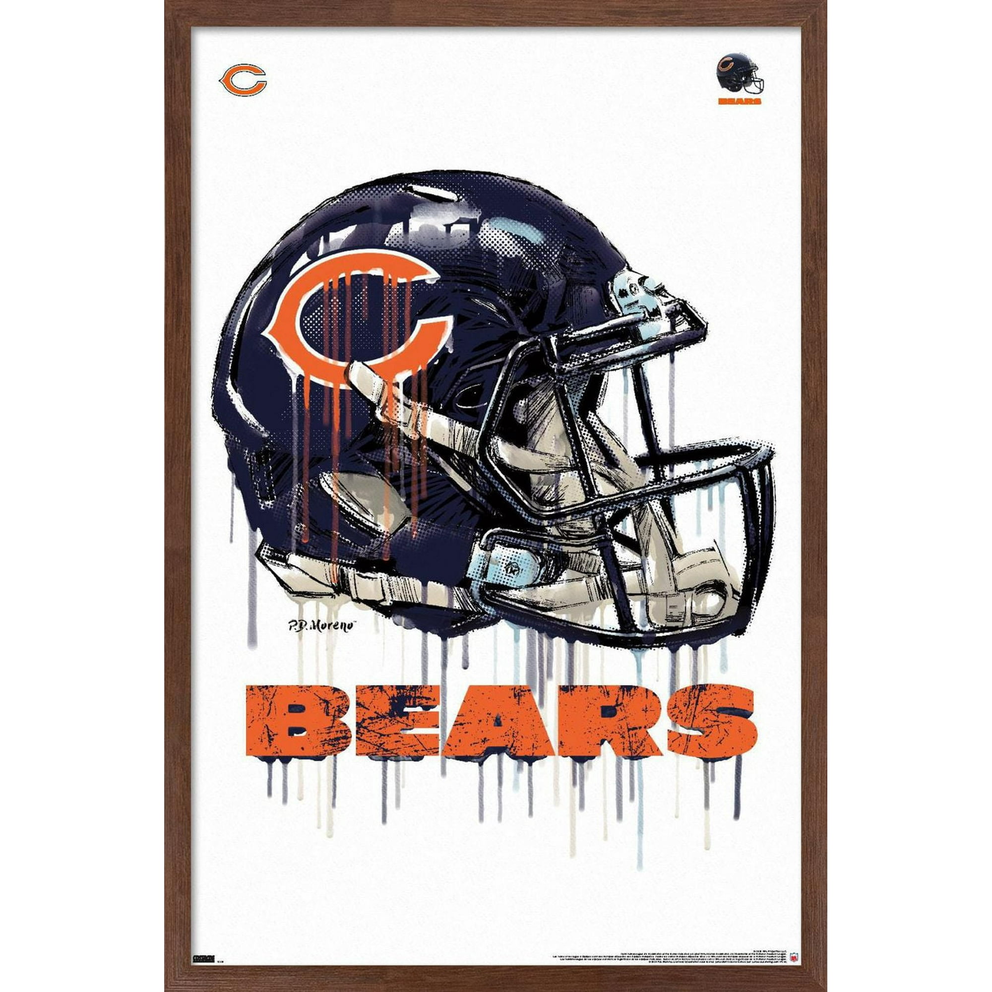 Click here for Trends International Nfl Chicago Bears - Drip Helm... prices
