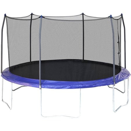 Skywalker Trampolines 14-Foot Trampoline, with Enclosure, Blue ...