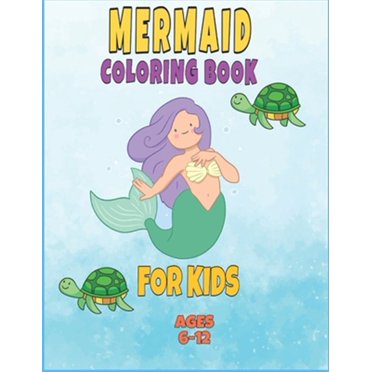 Little Mermaid Coloring Book: This Coloring book For Kids and Girls ...