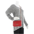 bebe Women's Sophia Small Crossbody Bag, Poppy Red - Walmart.com