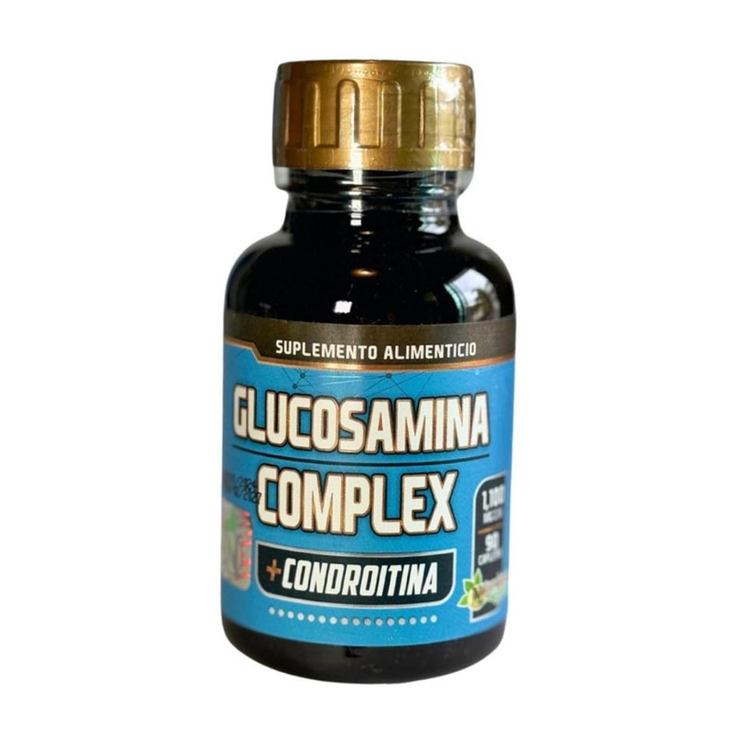 Glucosamina Complex Con Condroitina Suplemento 90 Capsulas blanco ...