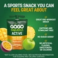 GoGo squeeZ Active Energy No Sugar Added Tropical Fruit Blend Pouches ...