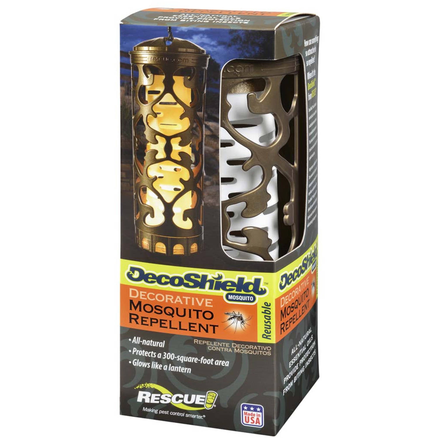 Rescue DecoShield Mosquito Repellent Lamp - Walmart.com