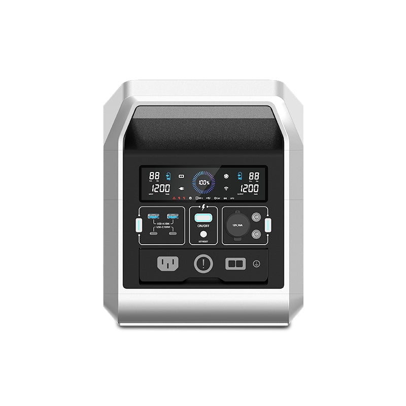 VIGORPOOL CAPTAIN 1280Wh | 1200W Portable Power Station Outdoor Solar ...