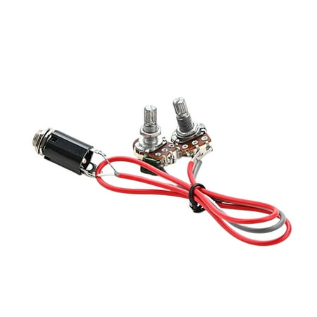 mmirethe Prewired Guitar Harness 1 Pots Replacement Professional Audio ...