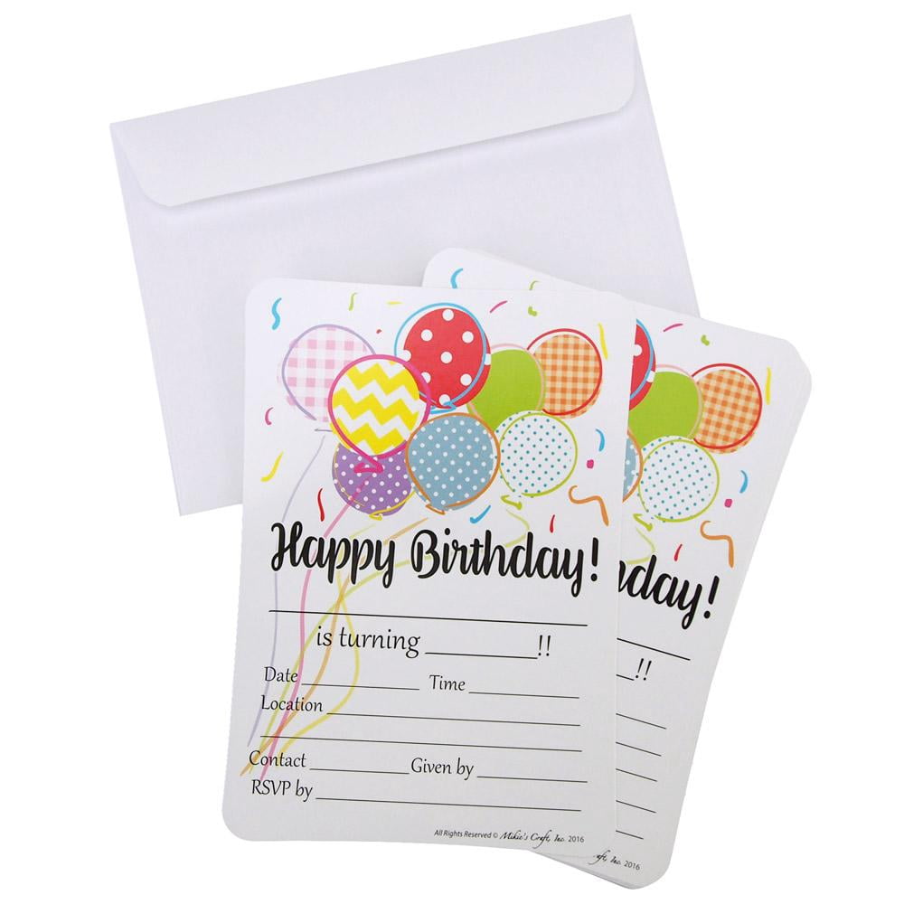 Happy Birthday Invitation Envelope White 7 Inch 12 Piece Walmart Happy Birthday Invitation Envelope White 7 Inch 12 Piece Walmart