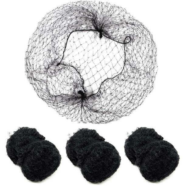 Hairnet Hair Bun, 100 Pieces Invisible Hairnets, 20 Inch Mesh Edge ...