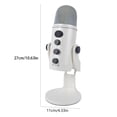 Studio Condenser USB Microphones with Professional Noise Reduction ...