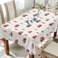54x72in Square Printed Tablecloth Easy-Care Decorative Table Cloth for ...