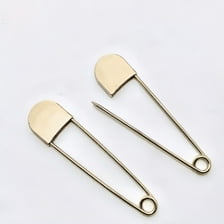TUWAFE 10 Pieces Large Safety Pins, Extra Thick Safety Pins for Clothes ...