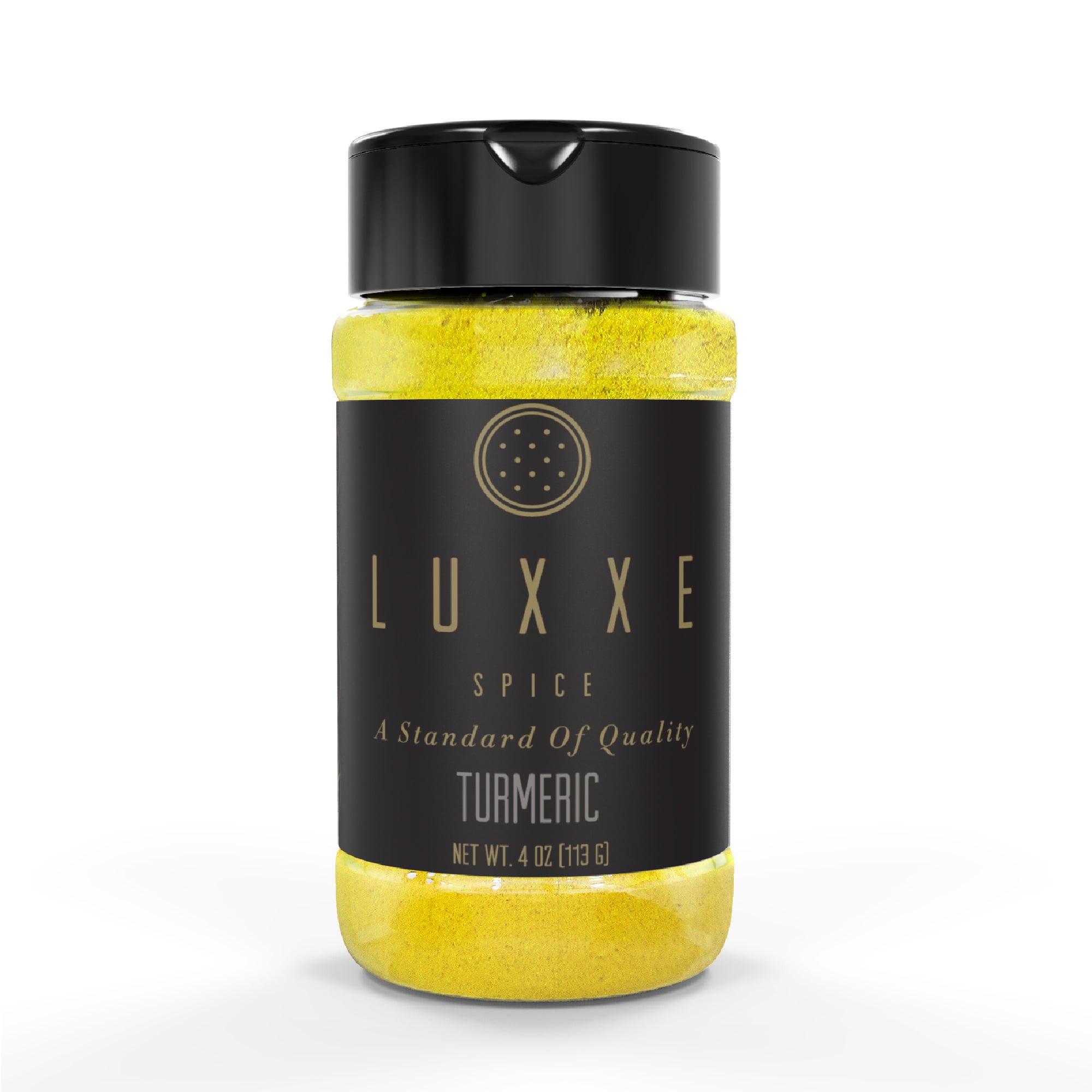 LUXXE Spice 100% Pure Turmeric Powder with 5% Curcumin, 4 Ounce ...