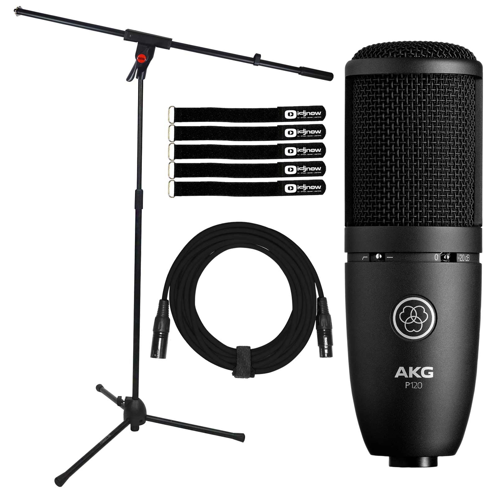 AKG P120 Perception 120 Black Condenser Recording Microphone with ...
