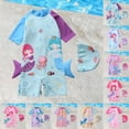 CHENge One Piece Swimsuit for Girls with Shorts Classic Solid Color ...