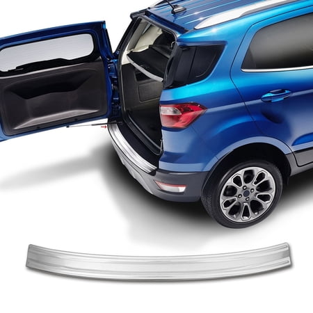 Fits Ford EcoSport 2018-2021 Chrome Rear Bumper Guard Trunk Sill ...