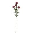 Mainstays 31" Artificial Pink Ball Mum Indoor Stem - Walmart.com